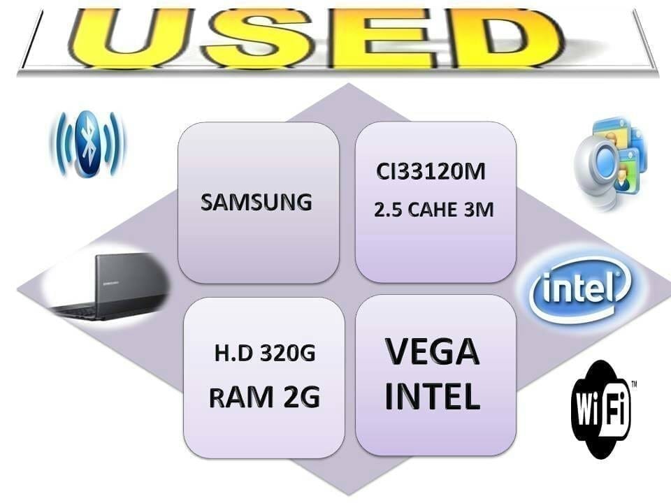 Samsung Series 3/300E 15.6-inch Notebook Intel core i3 2.4GHz 3rd gen ...