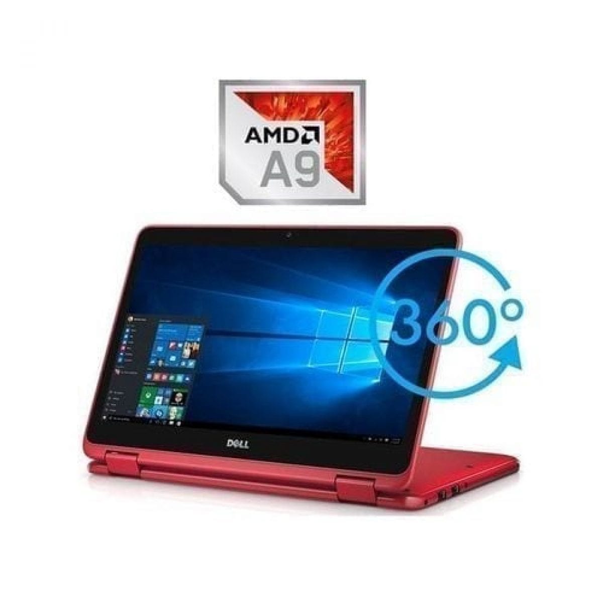 DELL Inspiron 11-3185 2-In-1 Laptop – AMD A9 – 4GB RAM – 500GB HDD – 11 ...